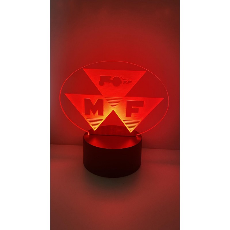 Base Lumineuse Led Avec Plaque Acrylique Gravée Au Laser